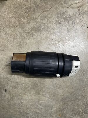 Hubbell CS8164C 50 Amp 480V Locking Connector - Black/White ...