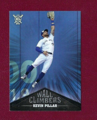 2019 Topps Big League Wall Climbers #WC-1 Kevin Pillar Toronto Baseball ...