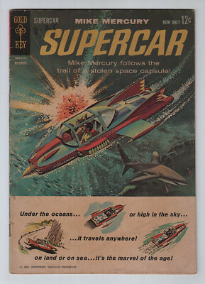 Gold Key 1962 SUPERCAR No. 1 VG/FN 5.0 Mike Mercury | eBay