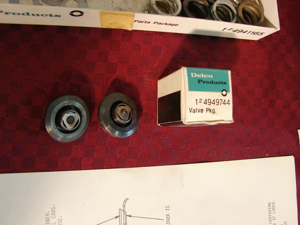 53-62 CHEVROLET CORVETTE NOS DELCO TRACTION PAC ADJUSTABLE CHROME FRONT ...