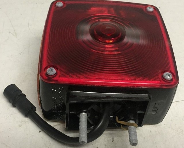 Signal-stat Lighting 4869 Turn Signal 2 Stud Mount Red / Amber Side ...