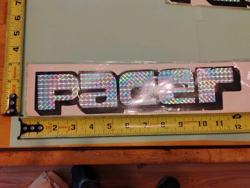 AMC Pacer Vintage 80s Prismatic Decal.2.5in X 12.5in | eBay