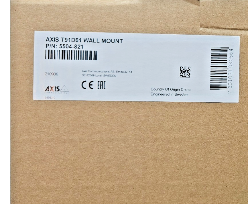 NEW AXIS T91D61 Wall Mount 1.5" NPS Durable Aluminum Security Camera | eBay