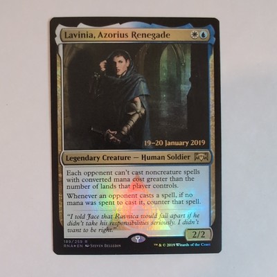 Lavinia, Azorius Renegade Foil NM - Prerelease Ravnica Allegiance RNA ...