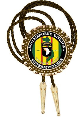 Army Airborne Vietnam Veteran Bolo Tie Mens Accessory Neckties Gift for ...