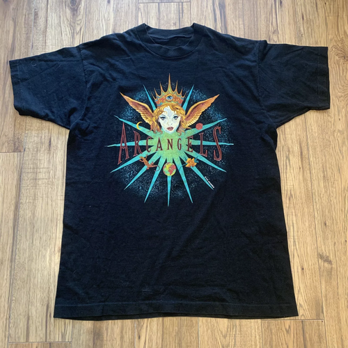 Vtg ARC ANGELS BAND Cotton Black T Shirt All Size For Men KN027 | eBay