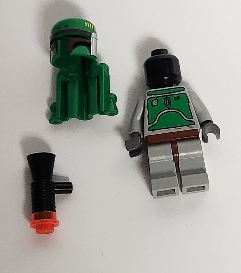 Lego Star Wars Classic Boba Fett Minifigure 4476 7144 3341 Bounty ...