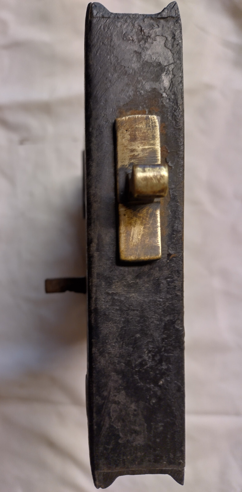 Antique rim lock,18th century possibly early 19th superb condition ...