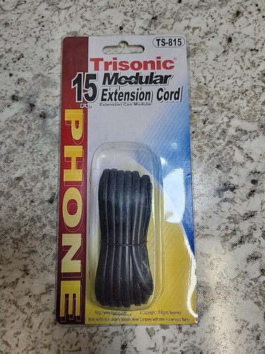 Trisonic 15ft Phone Cord TS-815 | eBay