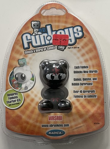 Radica UB Funkeys WASABI Ninja Mattel Unlock A World Of Games Fun Keys ...