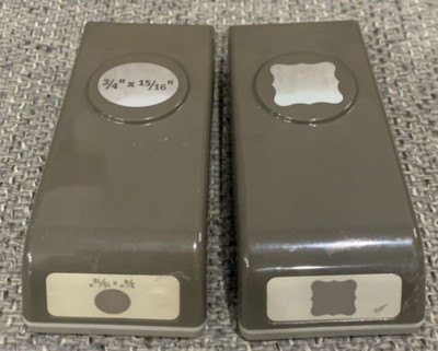 Stampin Up punches lot ** small oval & small label ** | eBay