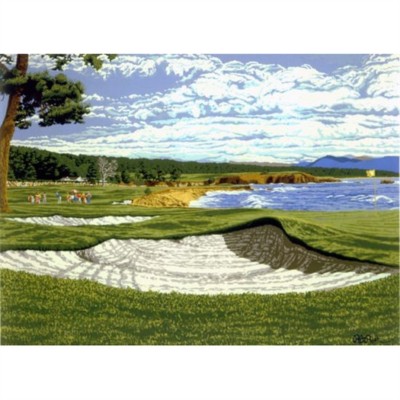 "Pebble Beach" by Rick Rush - Limited Edition Serigraph on Paper | eBay