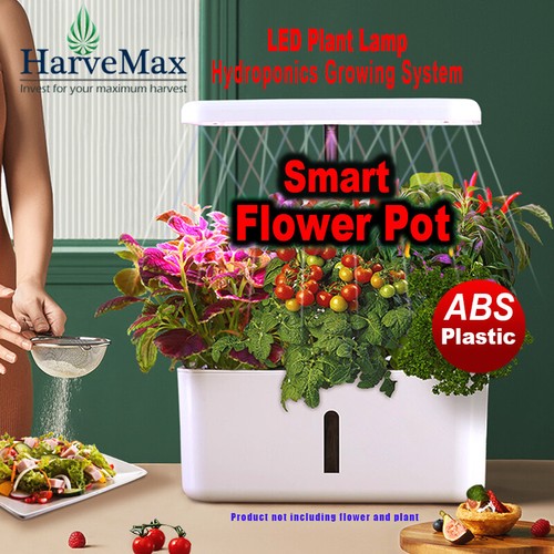 Smart Led grow kit garden home indoor vege planter flower pot White & Black Z223 | eBay
