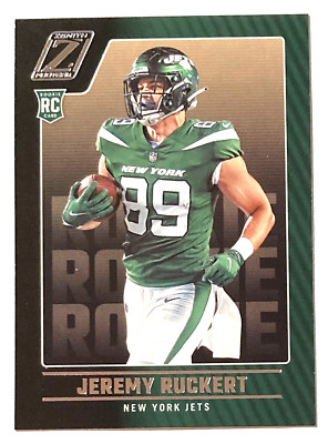 2022 Panini Zenith Football Jets Jeremy Ruckert Rookie Card #192 | eBay