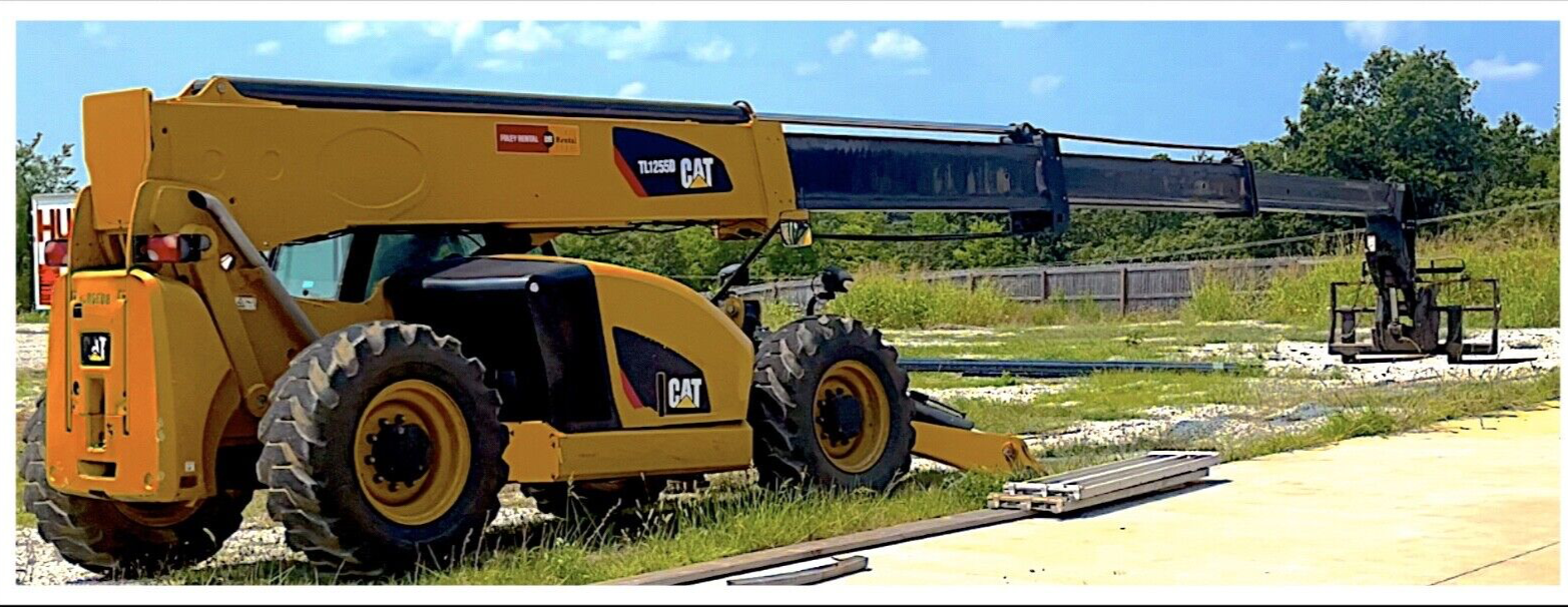 Forklift Caterpillar TL1255D 12,000 lbs! Telehandler 54.5' High 42 ...