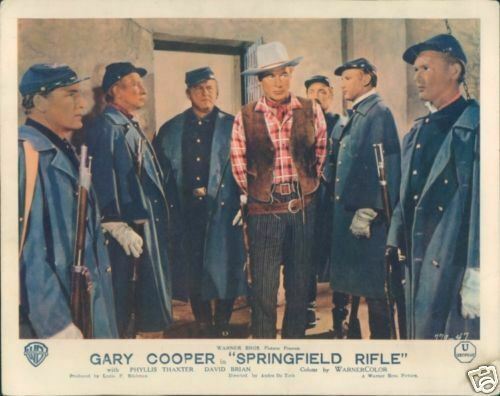 GARY COOPER SPRINGFIELD RIFLE 1952 LOBBY CARD ORIGINAL | eBay