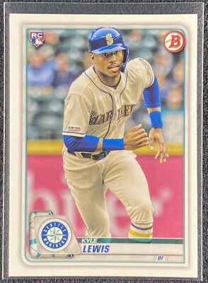2020 Bowman Kyle Lewis Rookie Card RC #78 Seattle Mariners | eBay