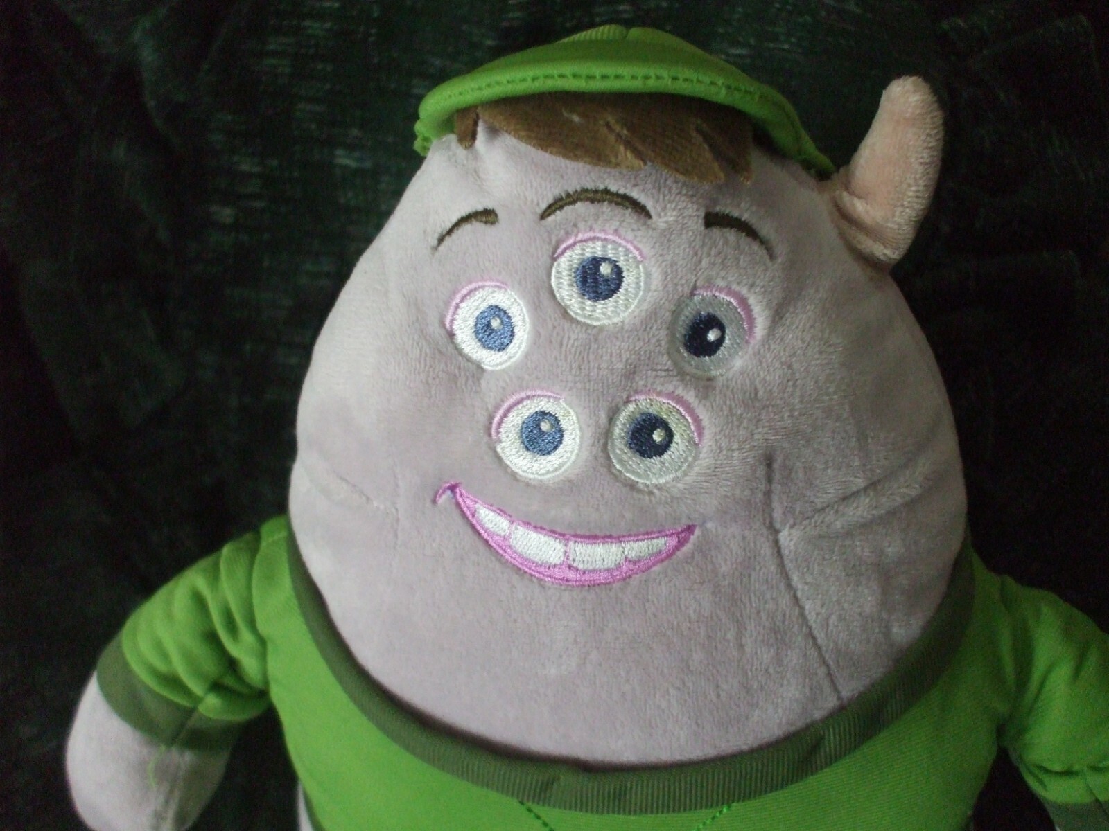 13" Disney Collections plush Mu Squishy OK 5 eyes Monsters University ...