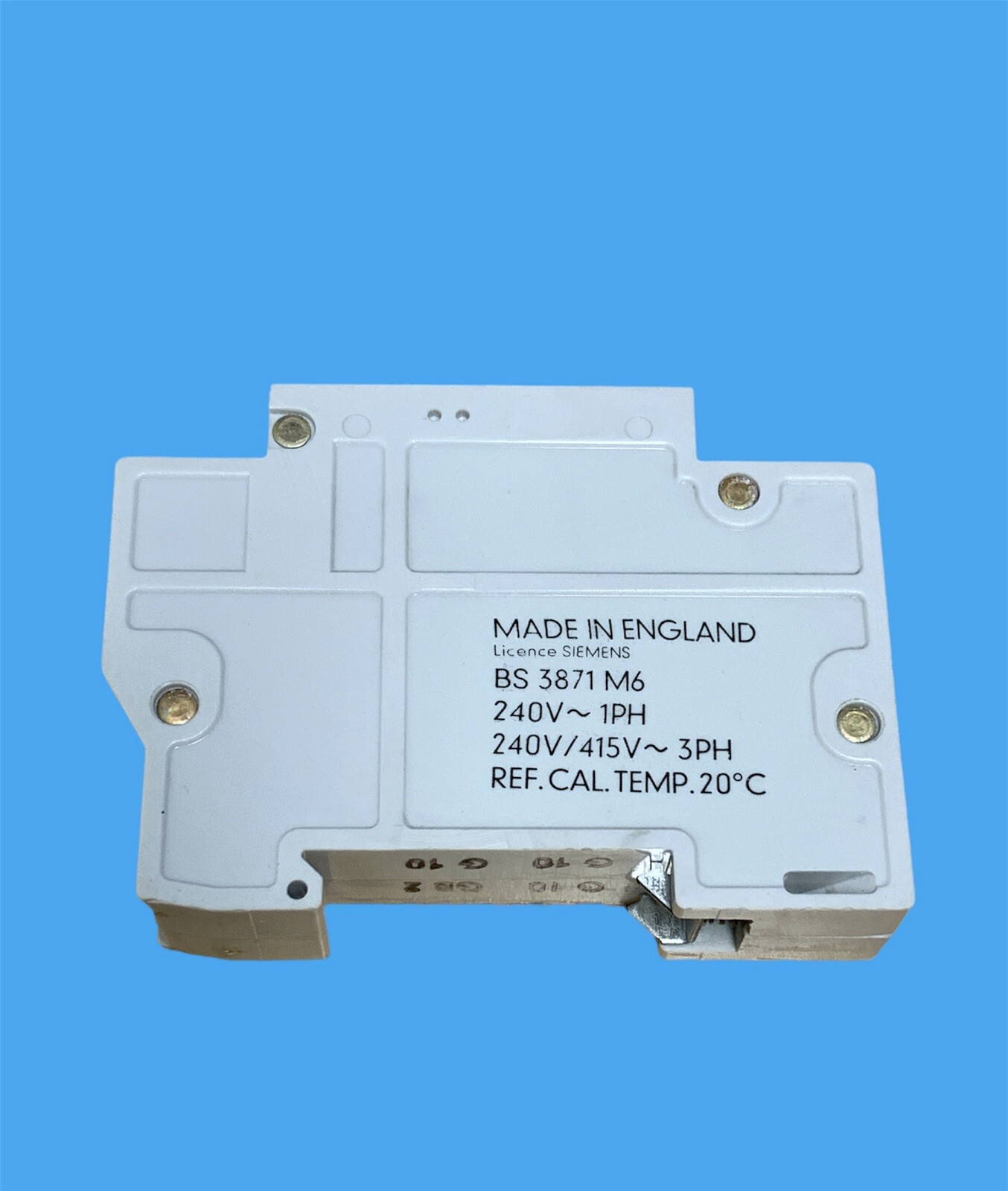 MK 10 Amp Type 2 M6 MCB Circuit Breaker LN 5910 Bs3871 for sale online ...