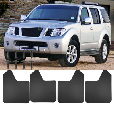 Nissan Pathfinder Mud Flaps Mud Guards Splash Flares 4 Piece Front ...