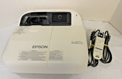 Epson BrightLink 575Wi 3LCD Projector Ultra Short Throw With 2713 HOURS ...