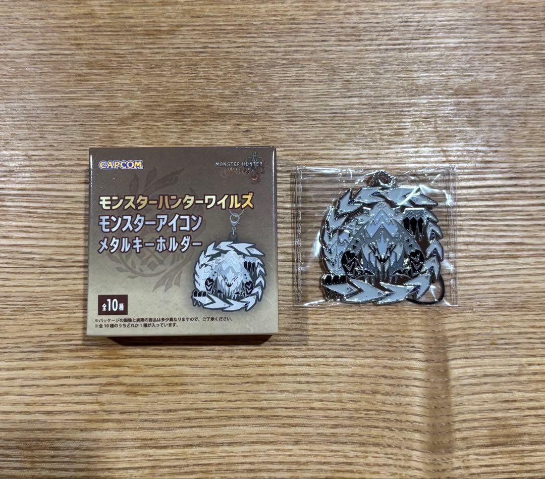 Monster Hunter Wilds Metal Icon Keychain Stained Glass Mascot | eBay