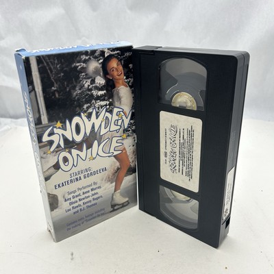 Snowden On Ice VHS VCR Video Tape Used Ekaterina Gordeeva | eBay