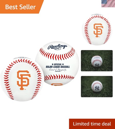 Authentic San Francisco Giants MLB Baseball - Team Logo & Commissioner ...
