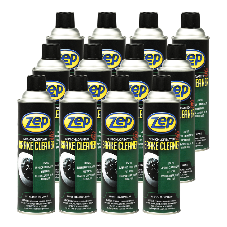 Zep Low VOC Non-Chlorinated Brake Cleaner - 14 oz (Case of 12 ...