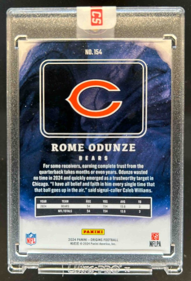 2024 Origins Mystery Rookie 4 Redemption Rome Odunze #154 | eBay