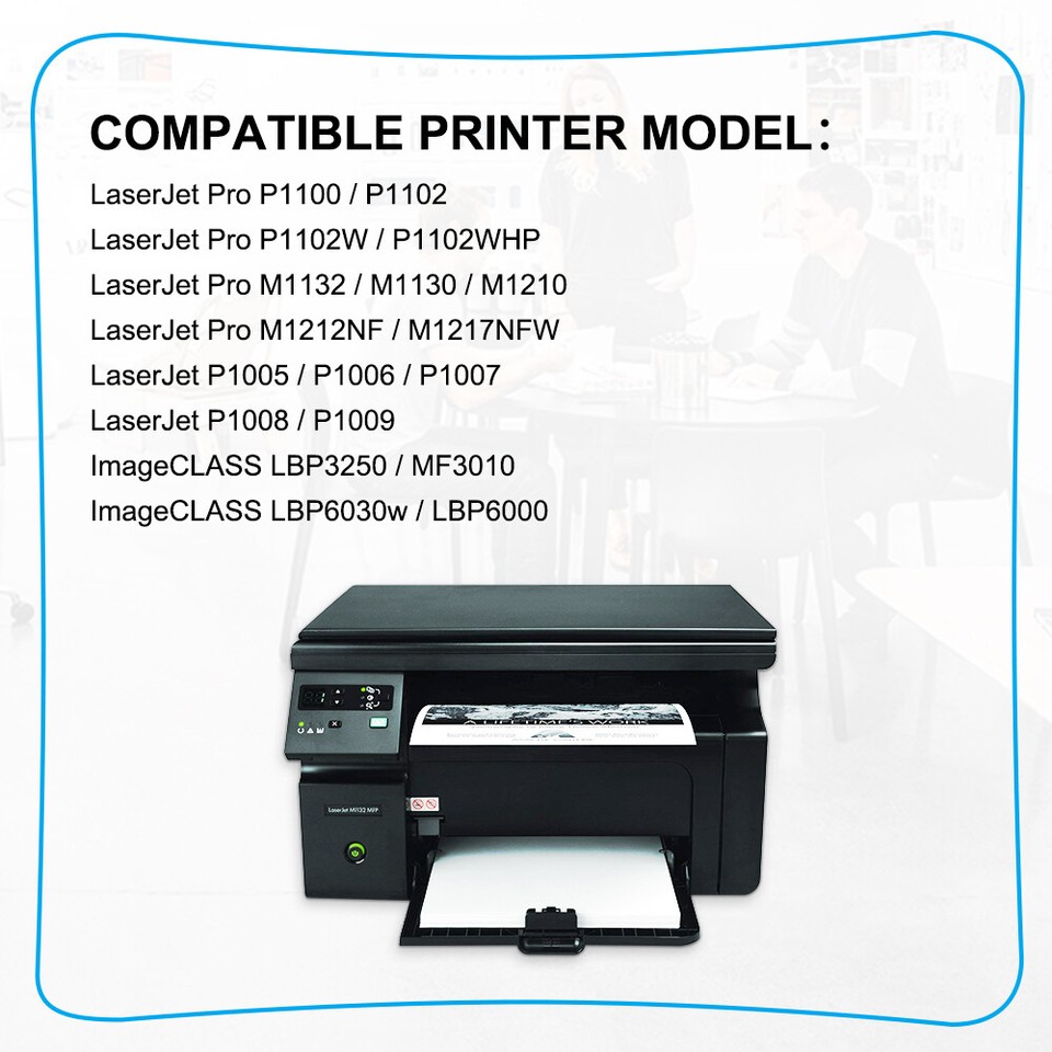 Compatible 125 Toner Cartridge for Canon ImageClass LBP6000 LBP6030w ...