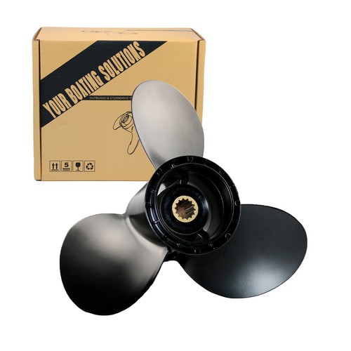 14 Spline Boat Propeller 10.3x12 For BRP Evinrude&Johnson Engine 15 ...