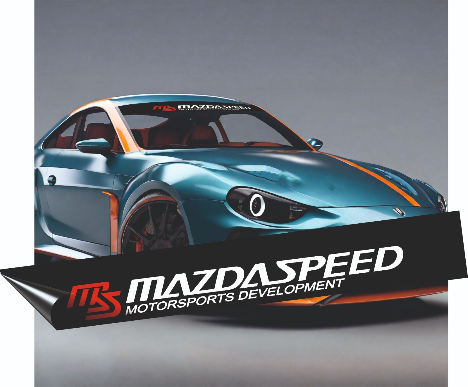 Mazda Speed Car Decal Sticker Front Window Windshield | Universal ...