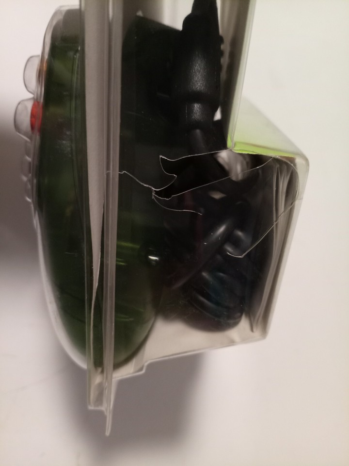 Microsoft Xbox Clear Green Translucent Model S Controller OEM Sealed ...