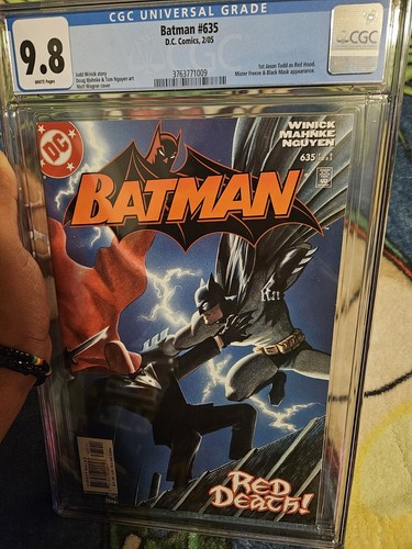 Batman #635 CGC 9.8 DC Comics 2005 1st Jason Todd As Red Hood Red Death ...
