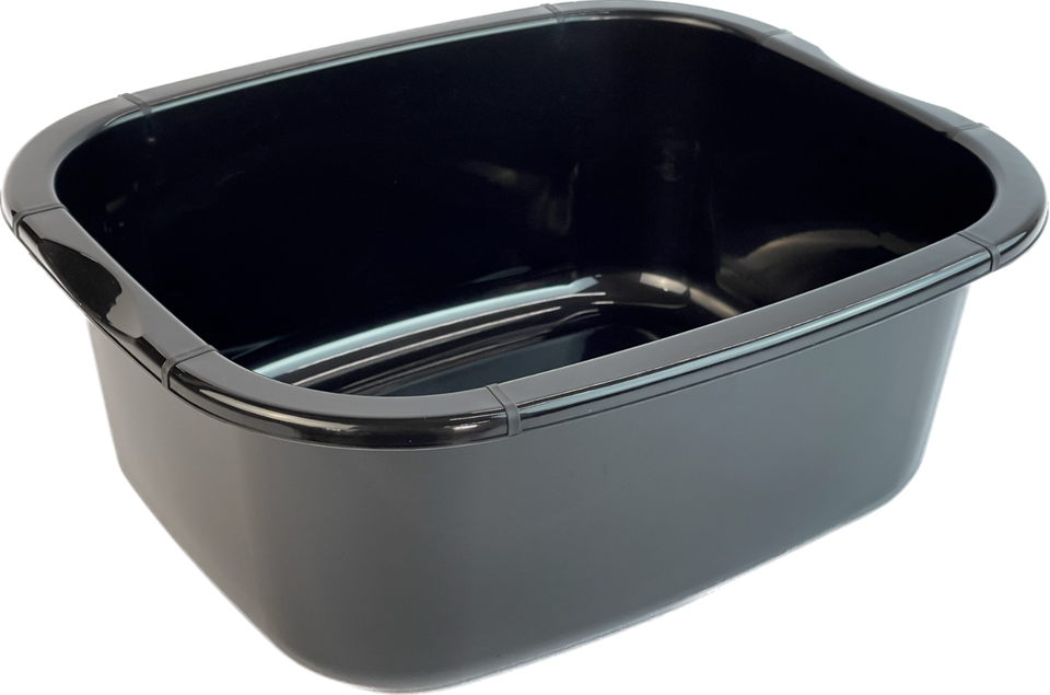Washing Up Bowl Dish Wash Tub Plastic Basin Mixing Sink Tidy 11 Ltr ...