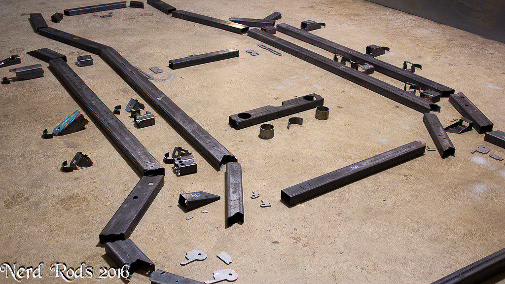 Nerd Rods Stage 1 DIY Weld at Home Frame kit for Corvette Suspension C4 ...