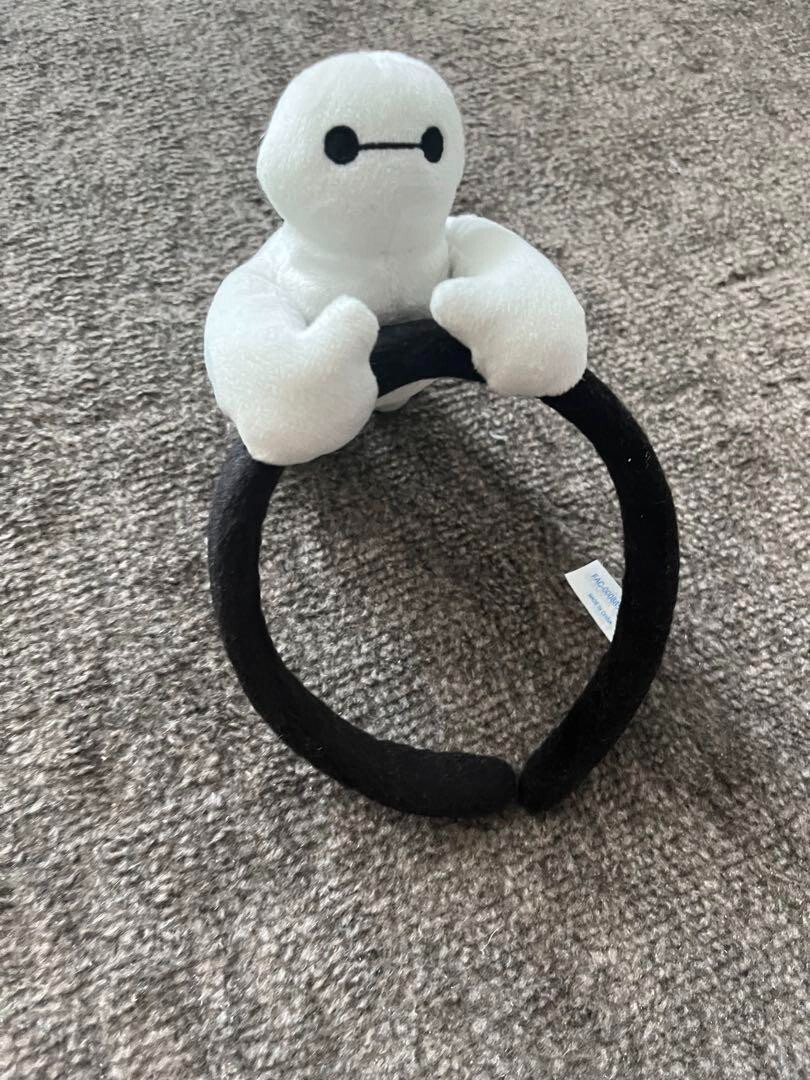 Baymax HeadBand Ears Hat Big Hero 6 plush Tokyo Disney Resort parks ...