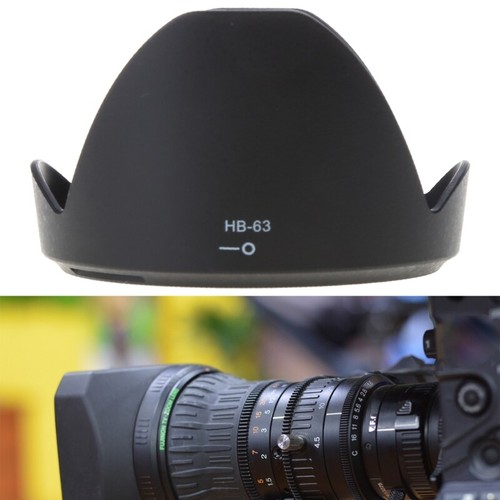 Reversible Lens Hood HB63 Portable Sun Shade for D750 D600 D610 24-85mm ...