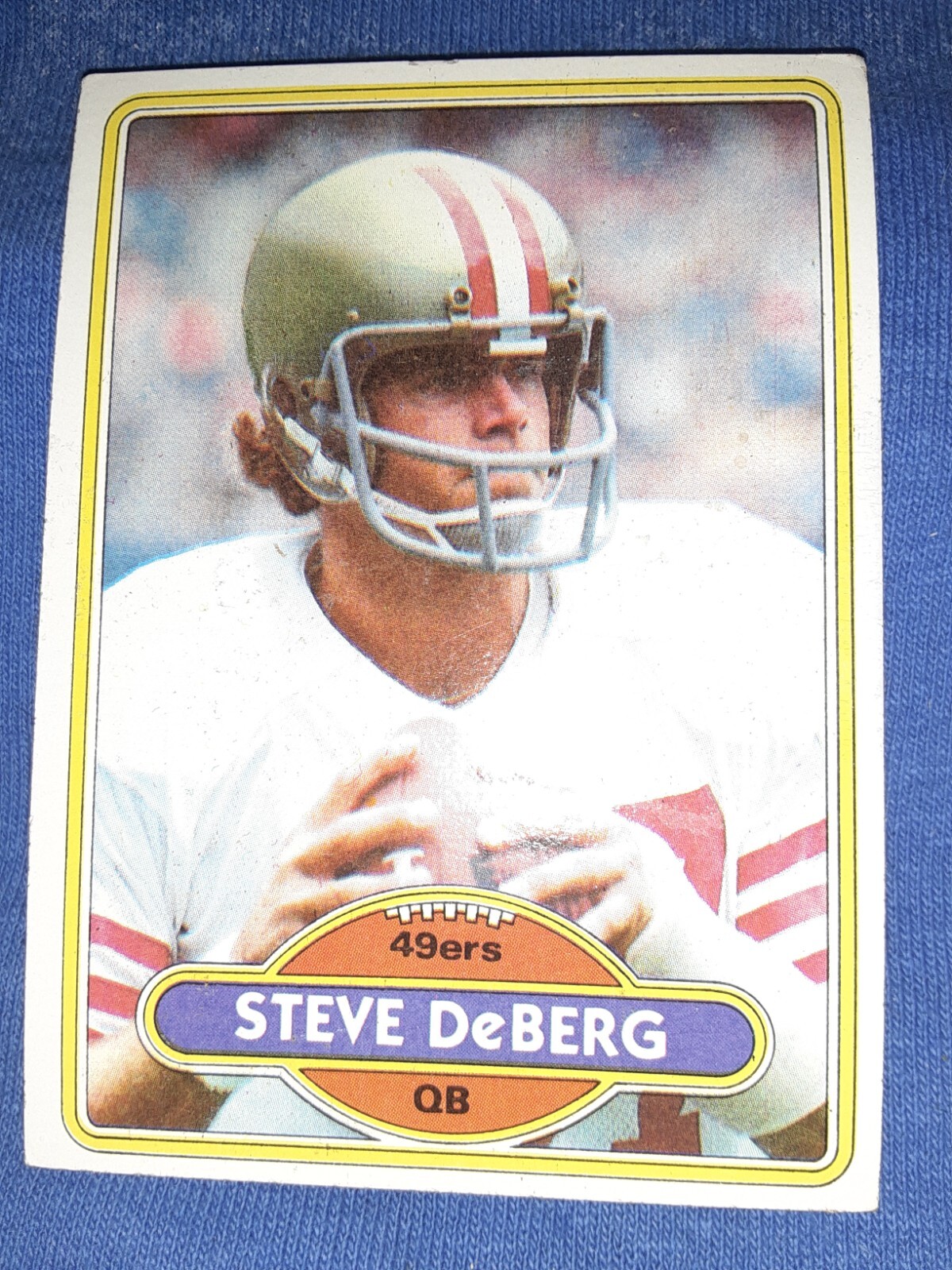 1980 Topps Steve Deberg Football Card San Francisco 49ers #245 | eBay