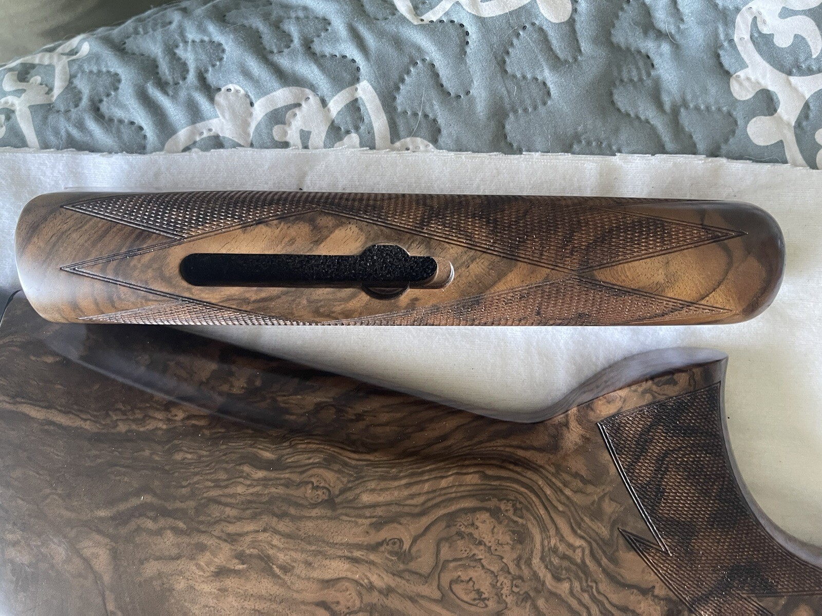 Turkish Walnut Perazzi HT MX 2000 MX8 Pistol Grip Adjustable Stock W ...
