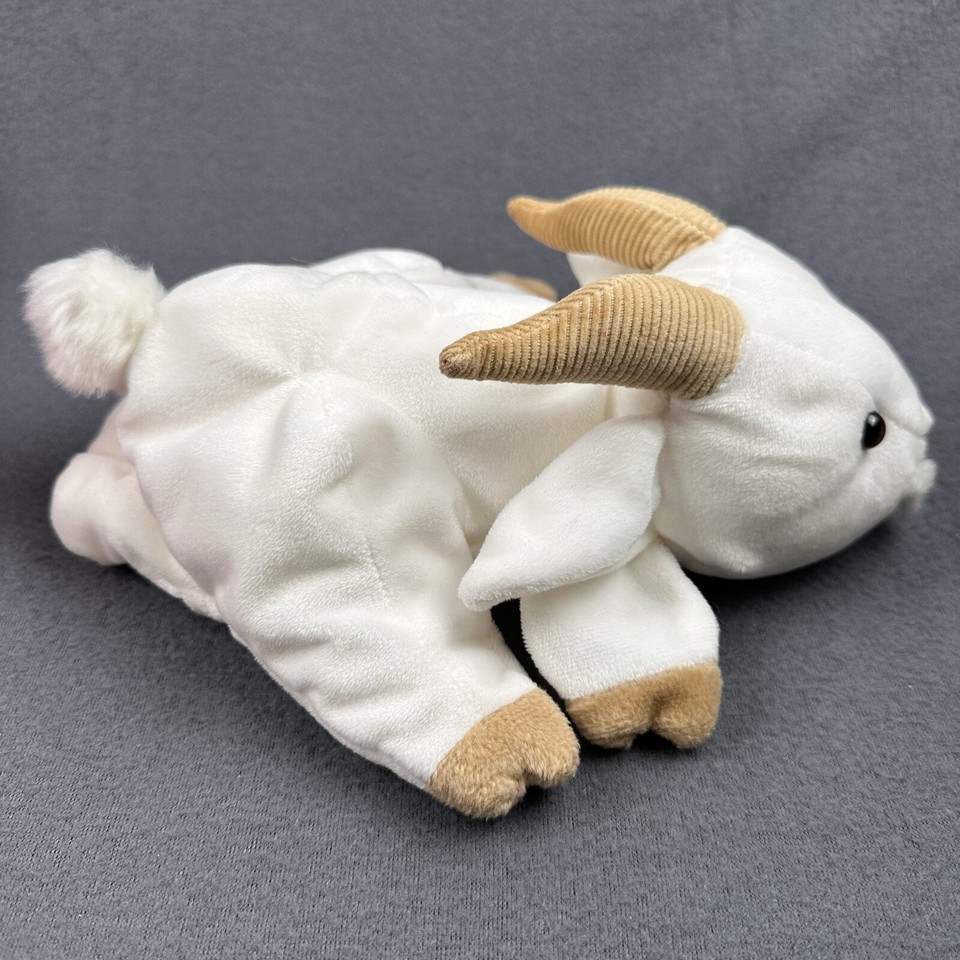 Caltoy Billy Goat Puppet White Ram Sheep Plush Stuffed Animal Glove ...