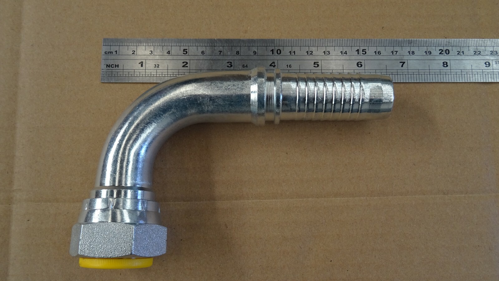 HYDRAULIC HOSE TAIL CRIMP TYPE - 90° - BSPP-1616 (LOT OF 10) | eBay ...