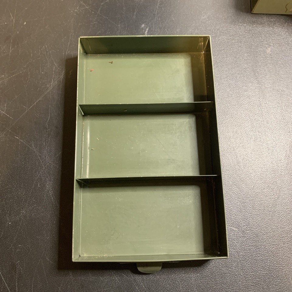 Vintage Kennedy Tool Box Parts Cabinet 6 Drawers Green | eBay