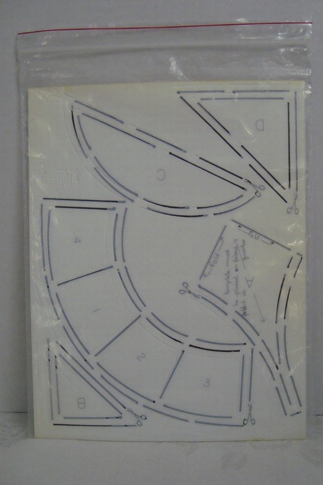 Double Wedding Ring Stencil & Instructs ~ Quick Classics by Pepper Cory ...