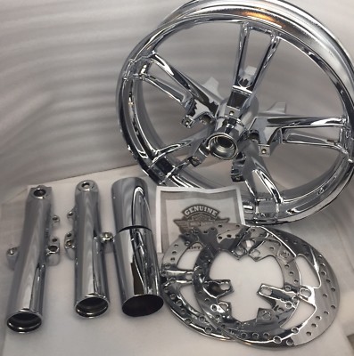 HARLEY ENFORCER WHEEL CHROME 2009 -23 RIM TOURING STREET GLIDE FLHX ...