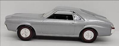 1969 JoHan Silver AMC AMX Hardtop w/Red Line Tires Promo | eBay