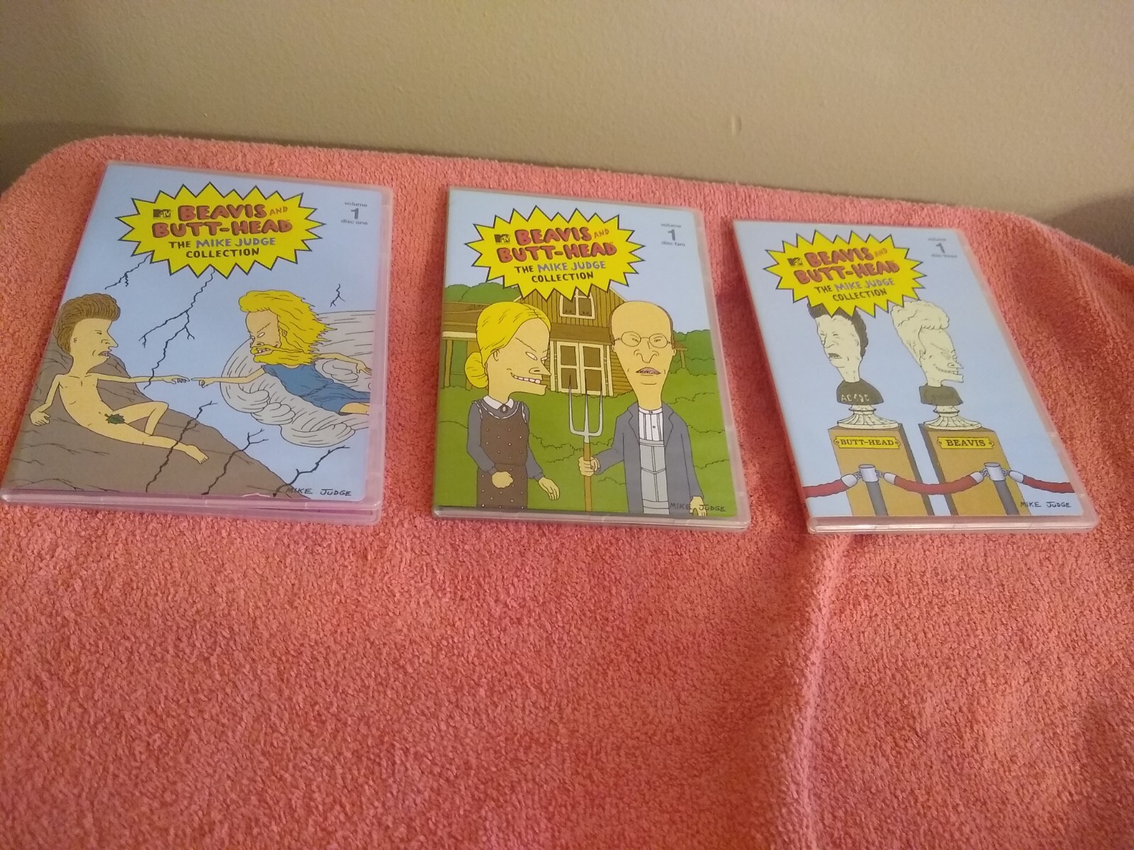 Beavis and Butt-Head the Mike Judge Collection: Volume 1 DVD 3 Disk Set ...