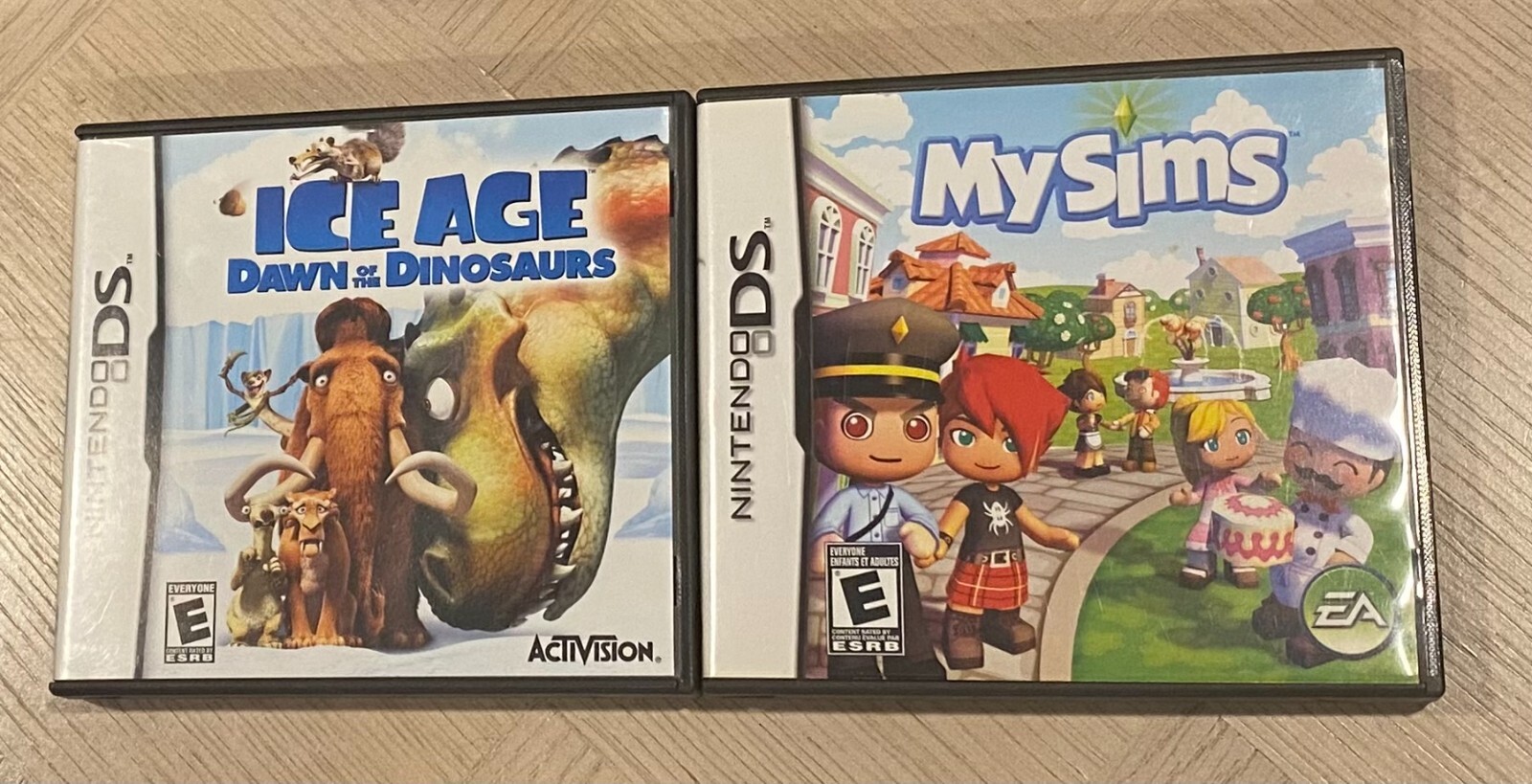 MySims Nintendo DS Game My Sims + Ice Age Dawn of the Dinosaurs ...