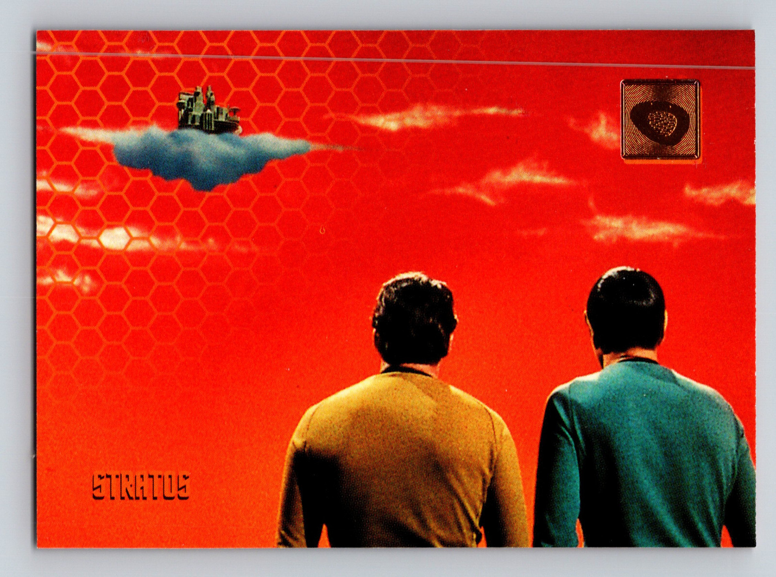 30 Years of Star Trek Reflections Phase Three #213 Stratos Card Fleer ...